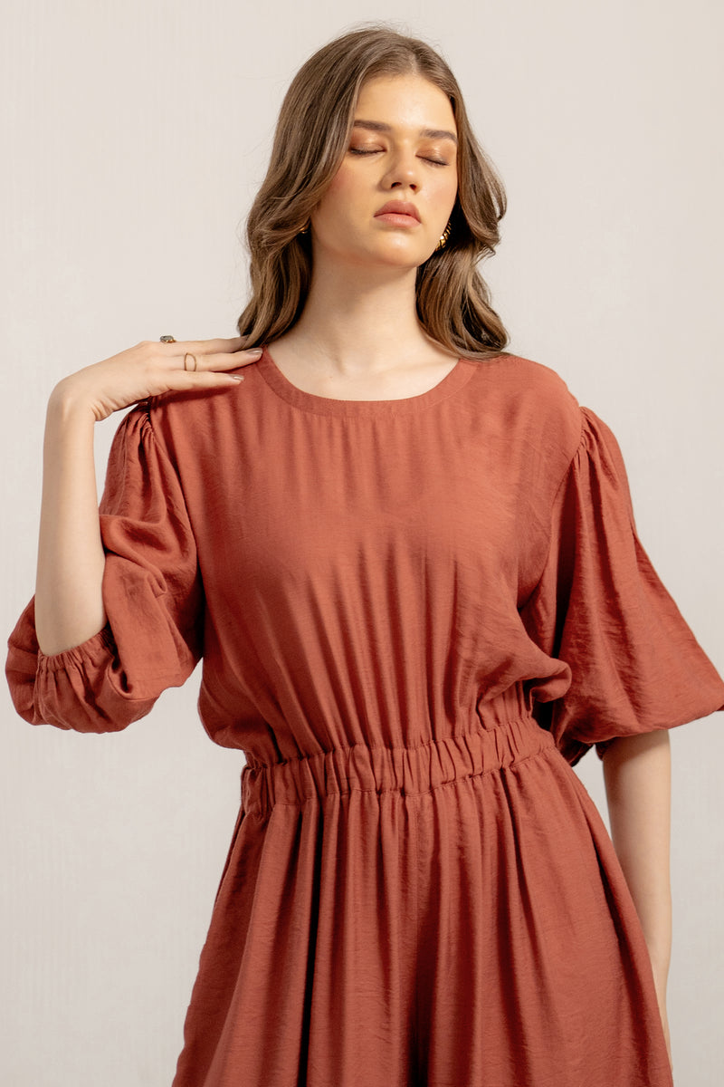 Rust Jumpsuit – SNAPP